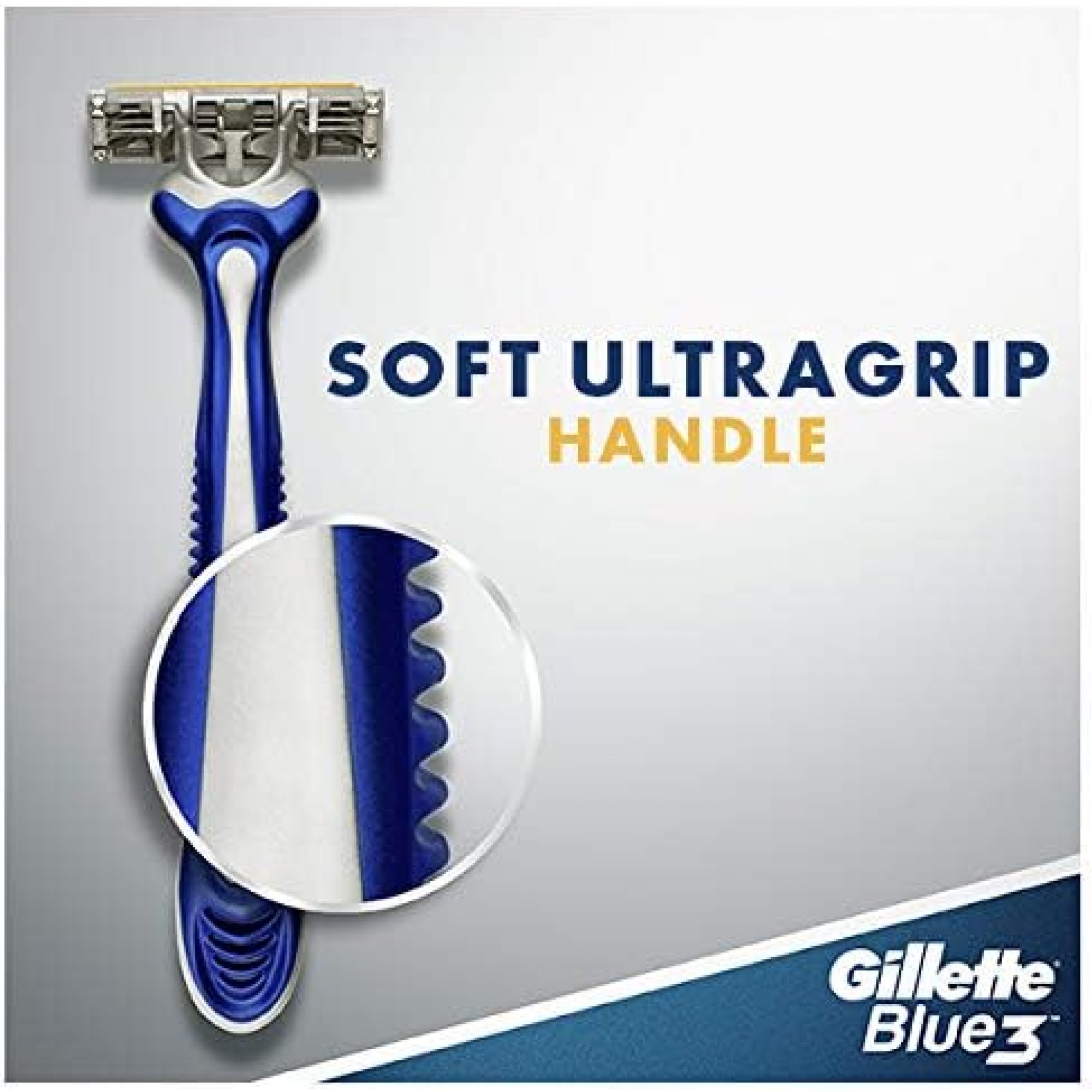 Gillette Blue 3 Comfort Men's Razor Blades - 3 Pieces