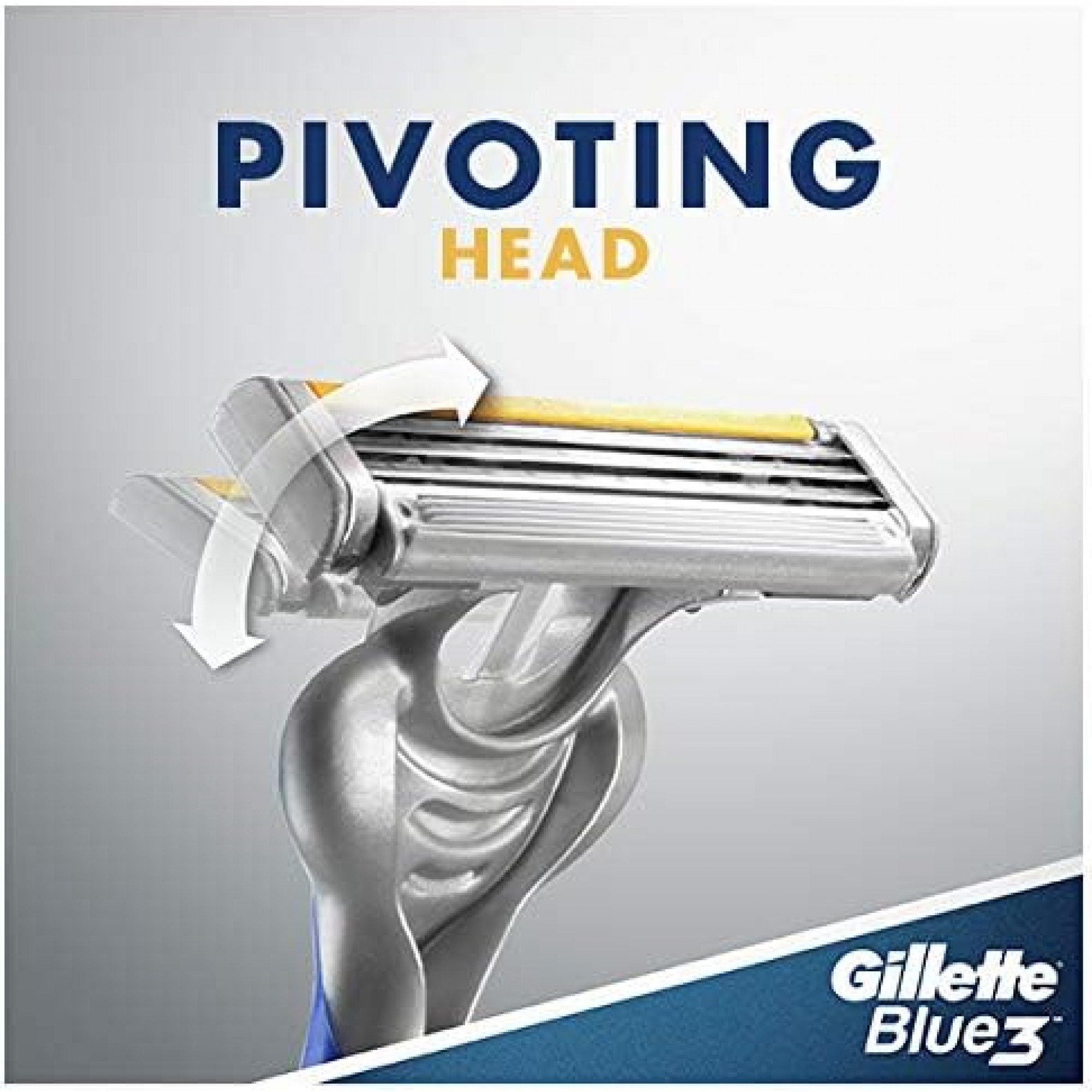 Gillette Blue 3 Comfort Men's Razor Blades - 3 Pieces