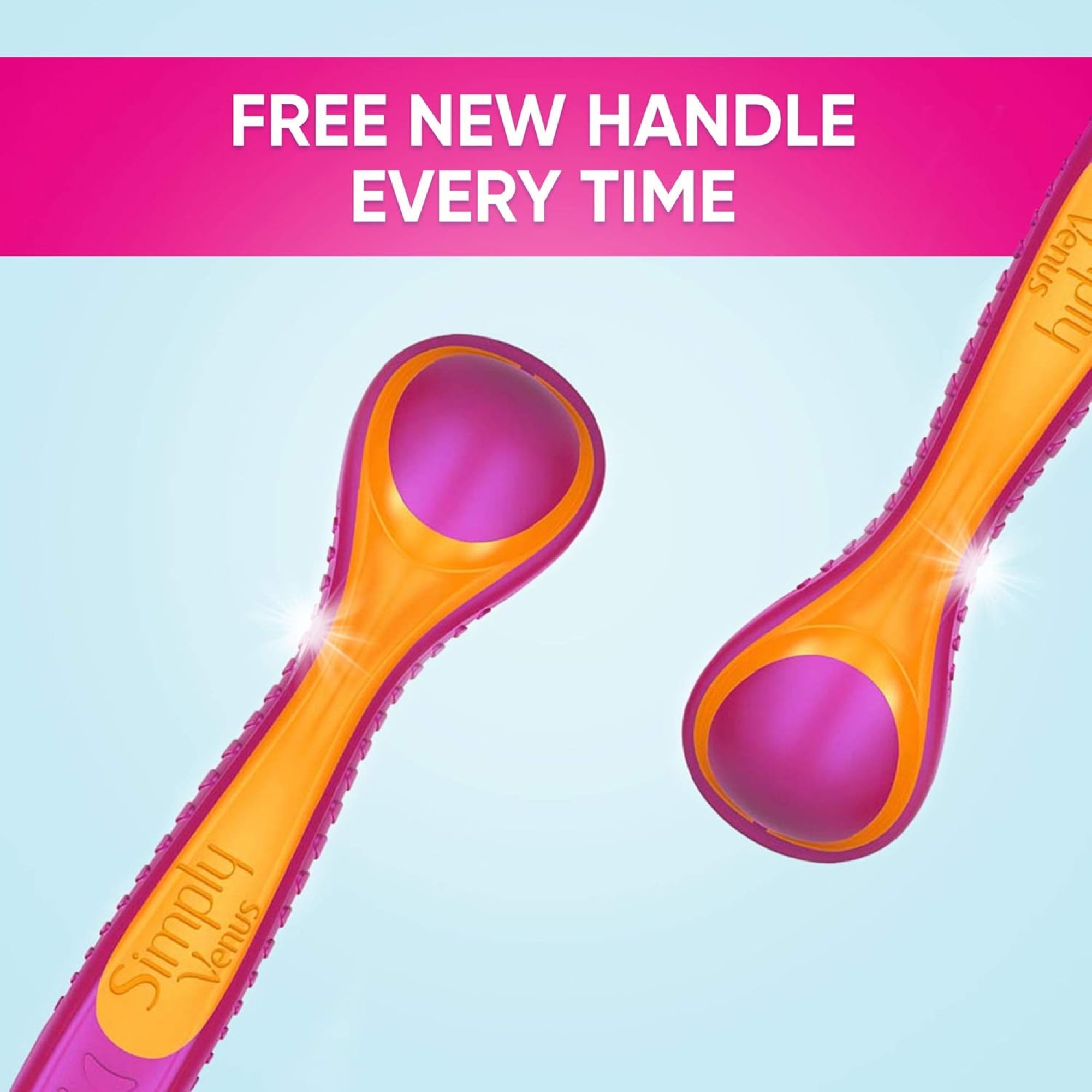 Gillette Simply Venus Women's Razor 3 Blades 9 Heads