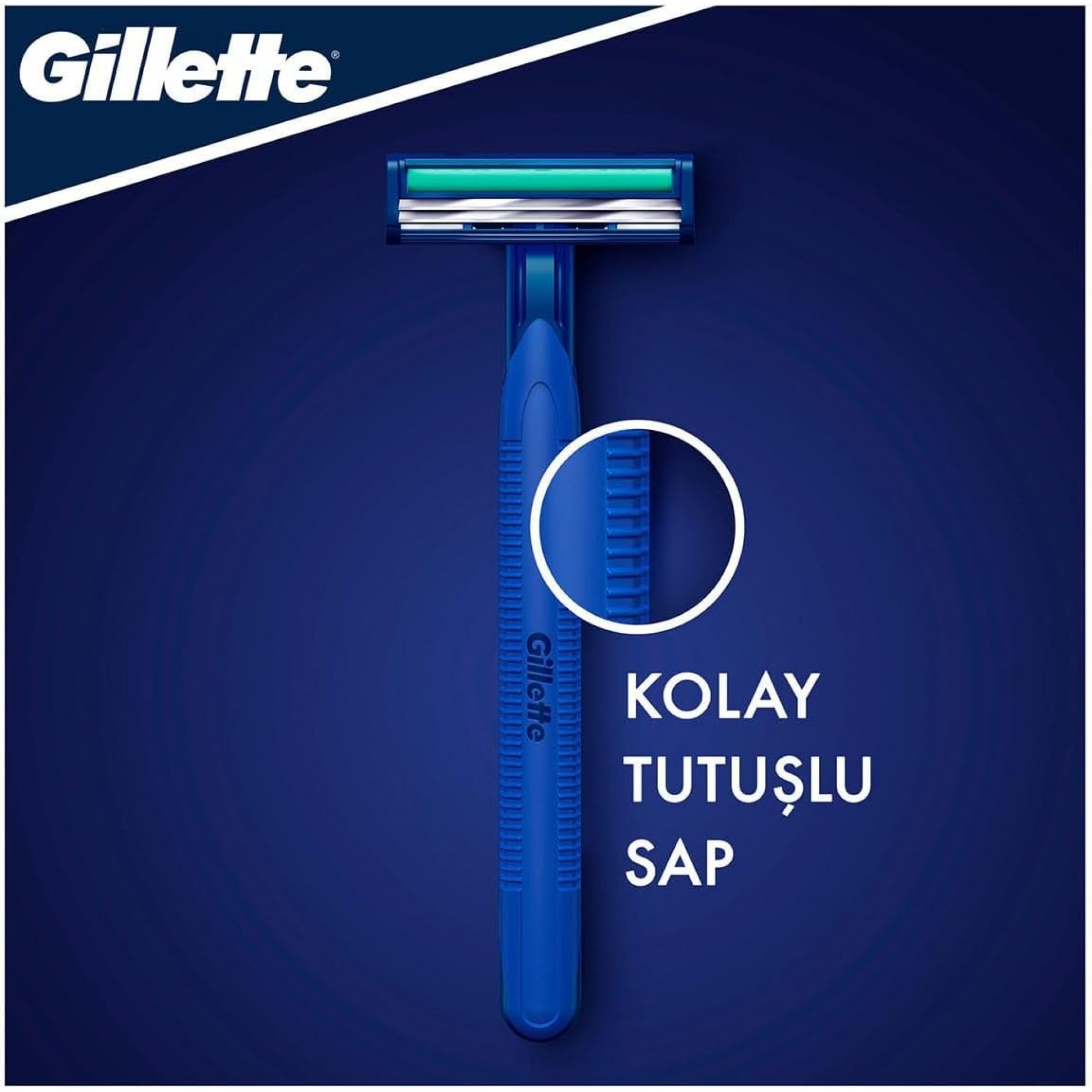 Gillette Blue II Plus Men's Razor - 5 pcs