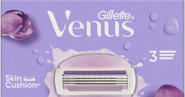 Gillette Venus Comfort Glide Breeze Women's Razor Blade Refills, 4 Count