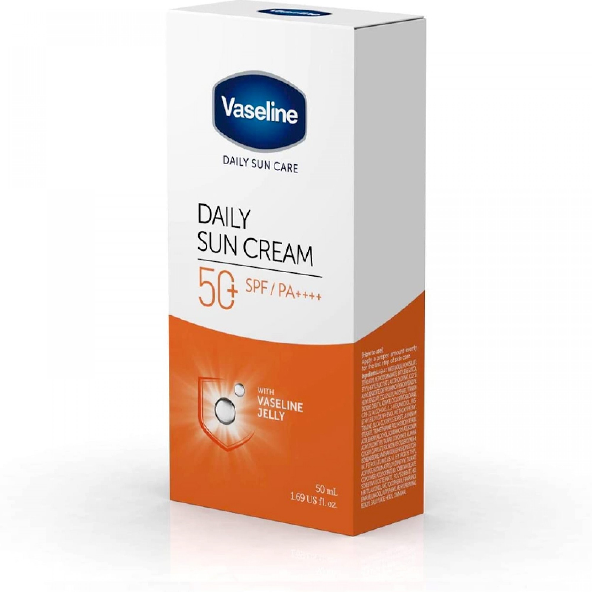 Vaseline SPF50 Daily Sun Cream, 50 ml