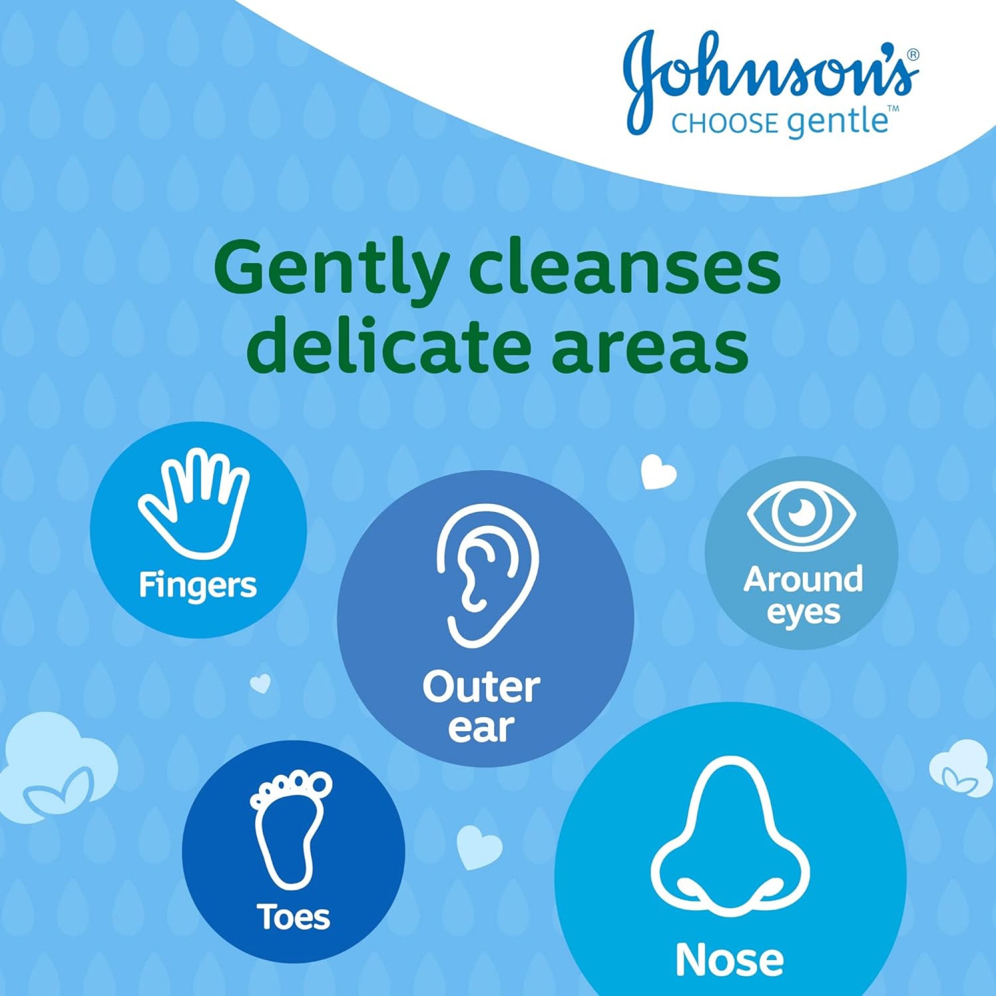 Johnsons Pure Cotton Buds - 100 Buds