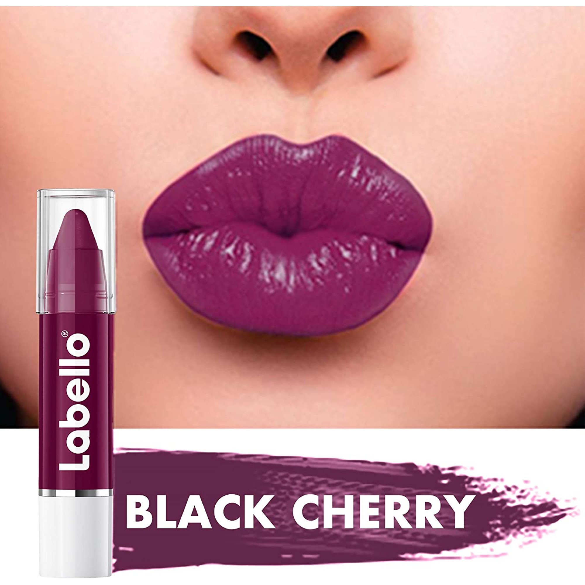 Labello Black Cherry Crayon Lipstick - 3g