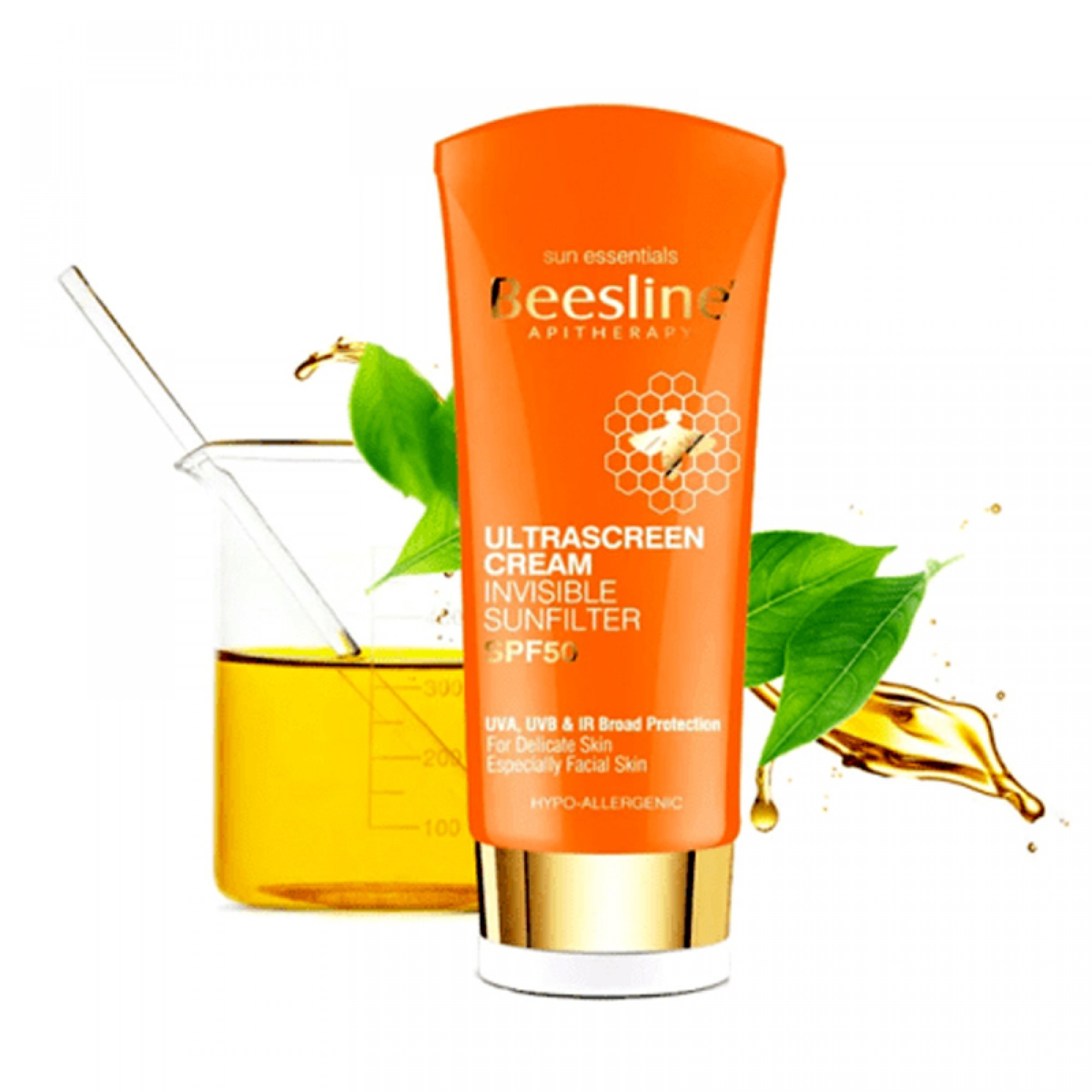 Beesline Ultrascreen Cream Invisible Sunfilter SPF50 - 60ml