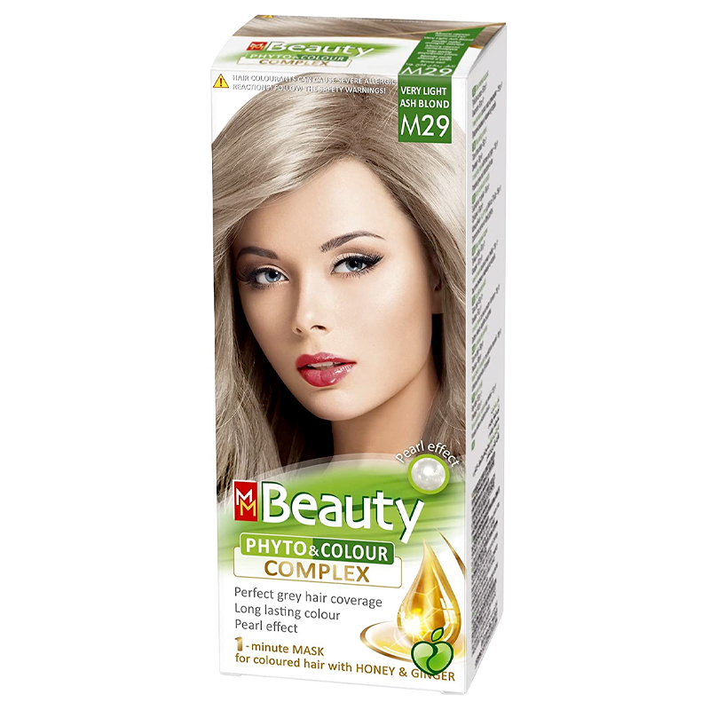 MM Beauty Phyto & Color Complex Hair Color M29 Very Light Ash Blond 120g